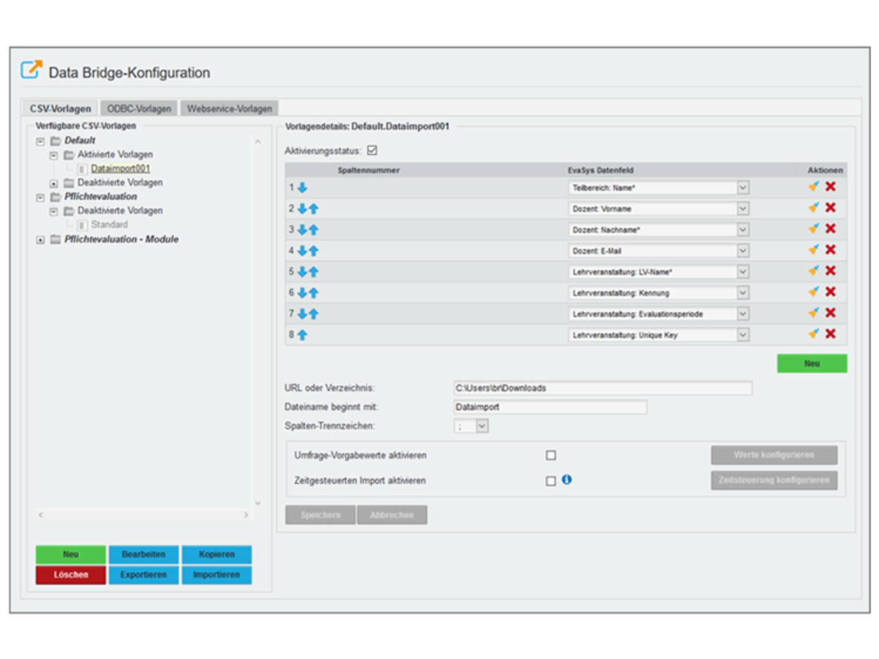 Umfrage Software – evasys